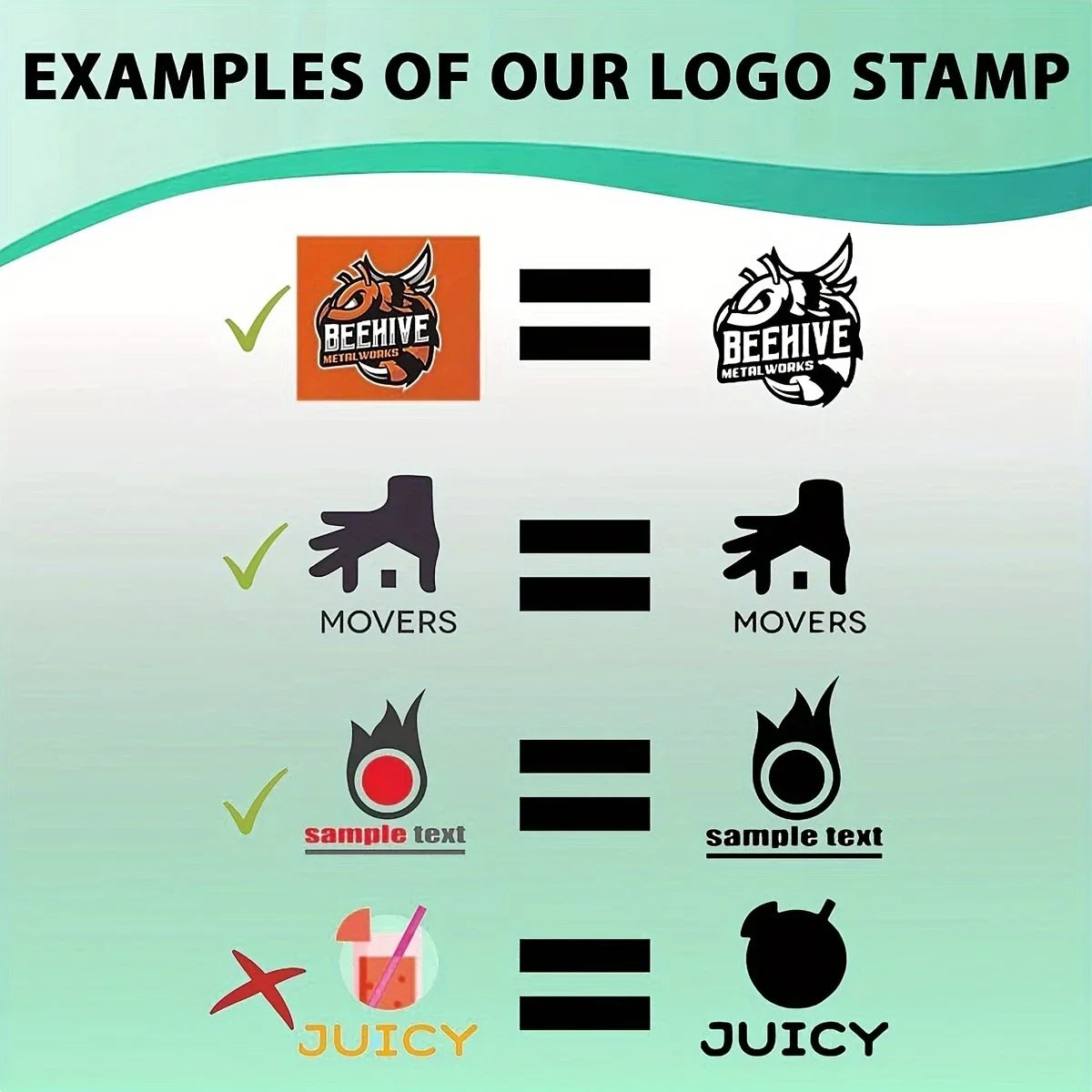 Custom Self-Inking Stamp - Personalized Name, Logo & Signature | Barra ...